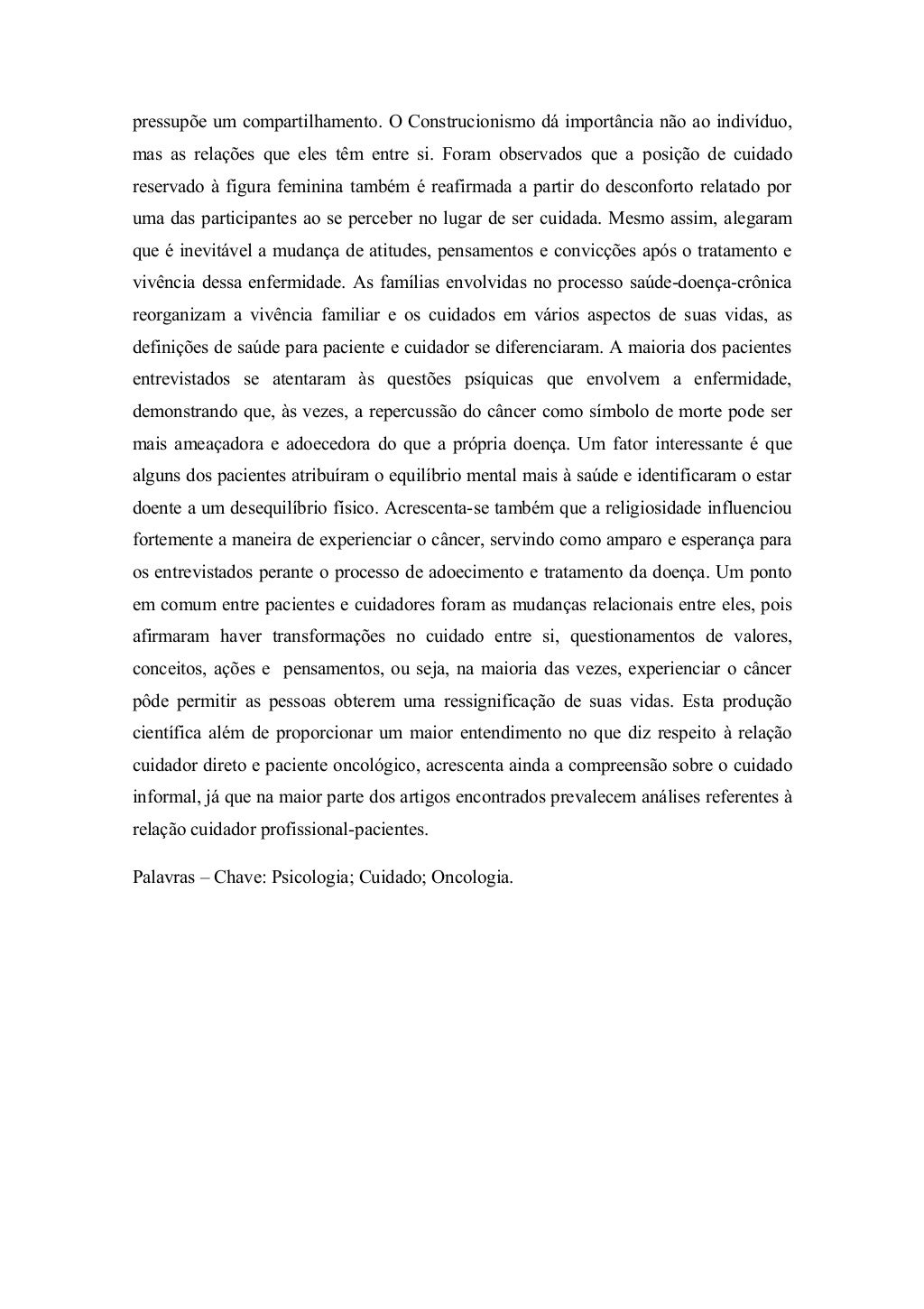 O Que é Resumo Expandido - BRAINCP