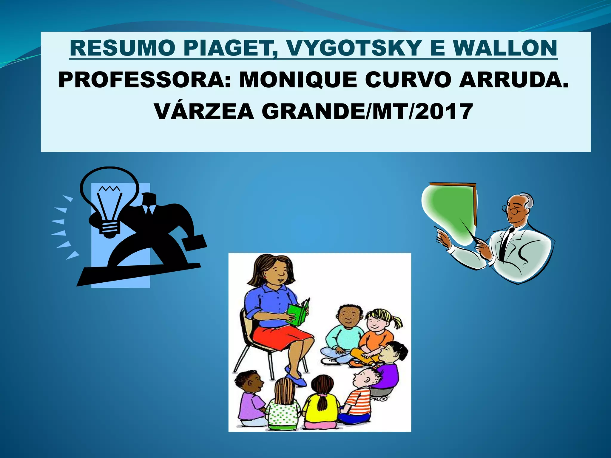 Piaget Vygotsky E Wallon Resumo - RETOEDU