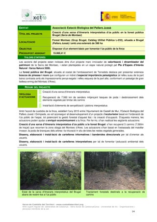 Resum programa custodia_marm_xct_2010 | PDF