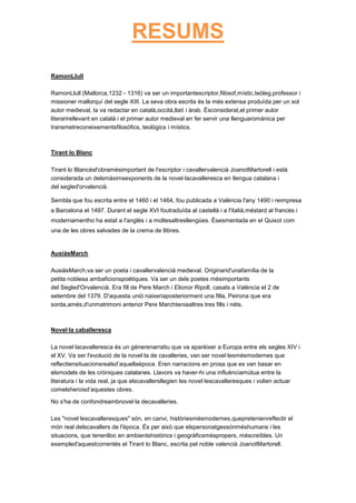 Resums català | PDF