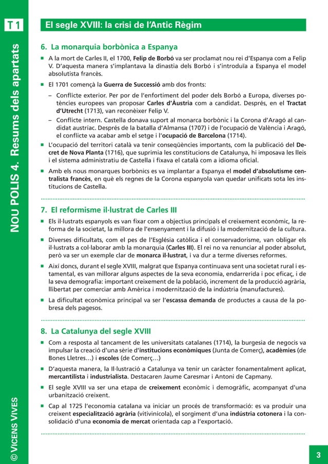 RESUM T01. CRISI DE L'ANTIC RÈGIM | PDF