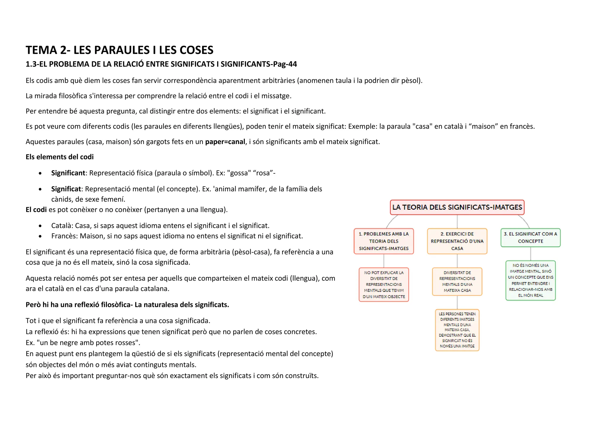 FILOSOFIA EL LLENGAUTGE. 1R BACHILLERATO | PDF