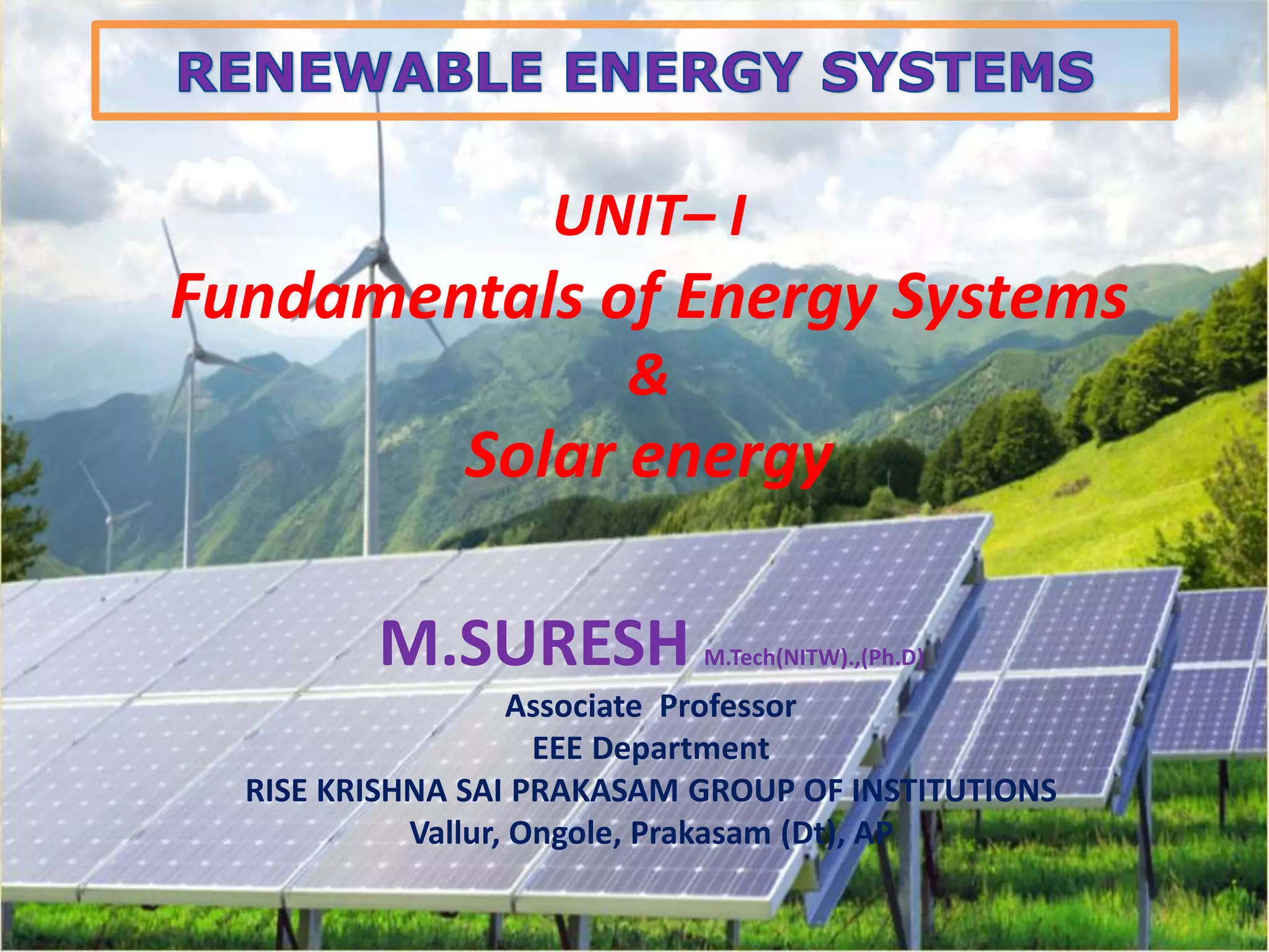RES UNIT-1 PPT-suresh.pdf