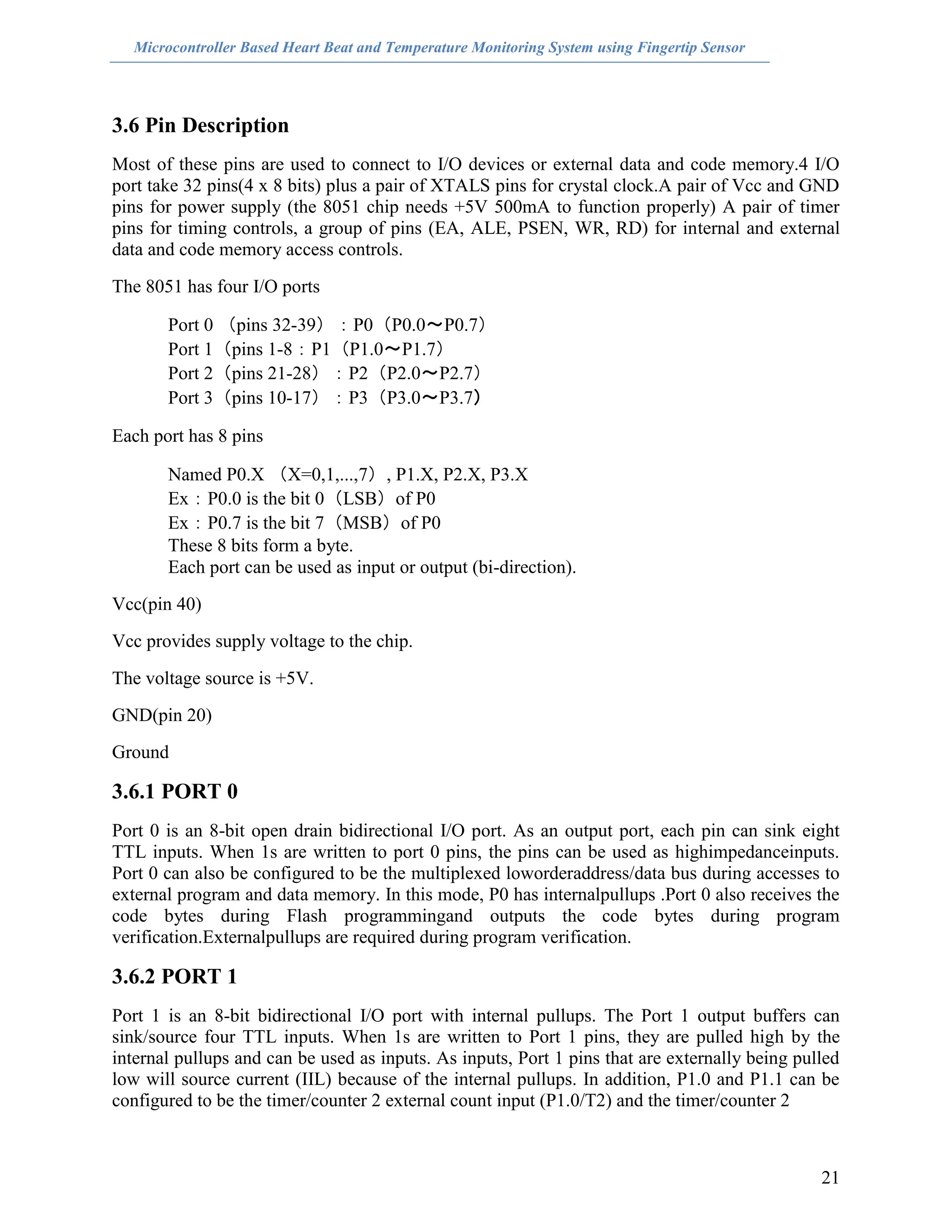 Microcontroller Based Heart Beat and Temperature Monitoring System ...