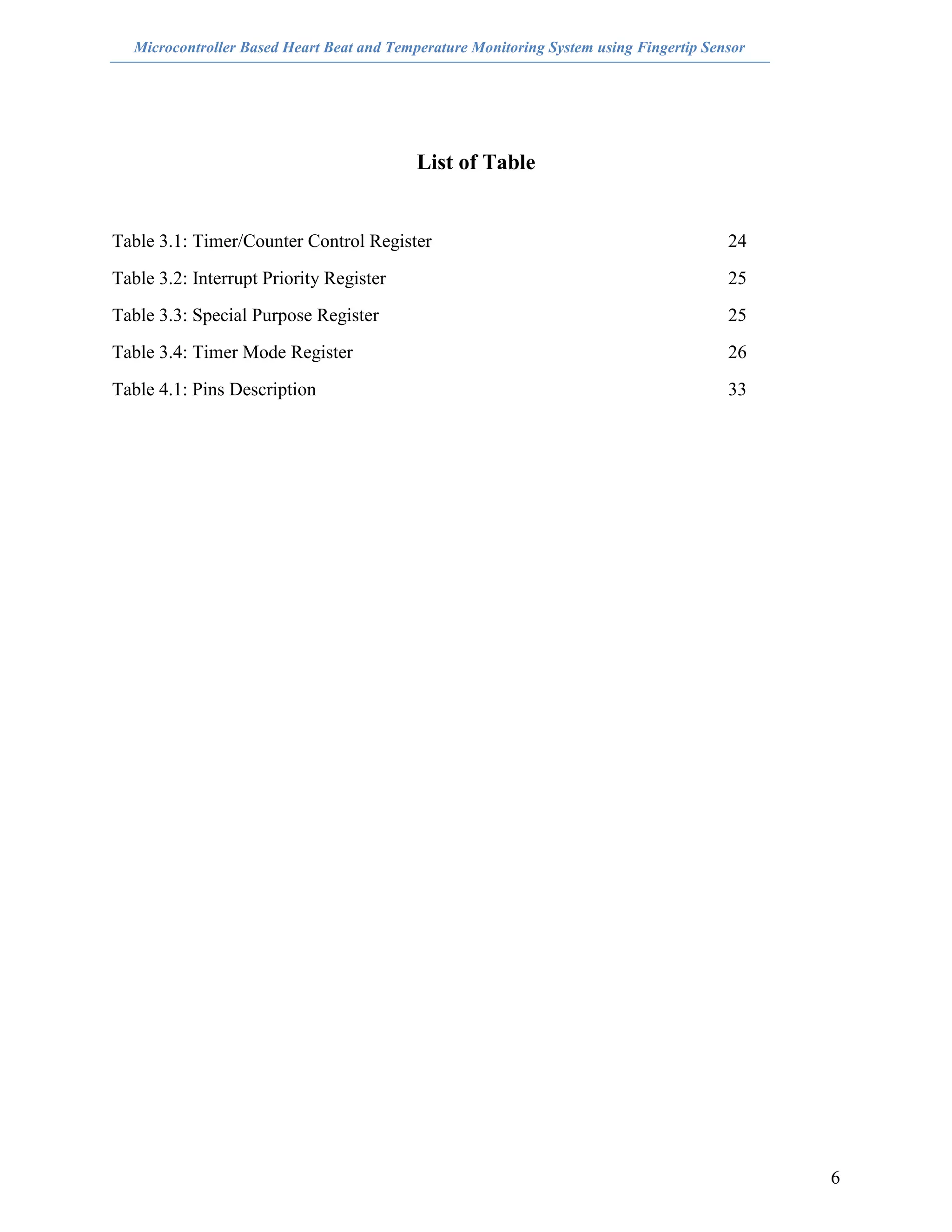 Microcontroller Based Heart Beat and Temperature Monitoring System using Fingertip Sensor | PDF