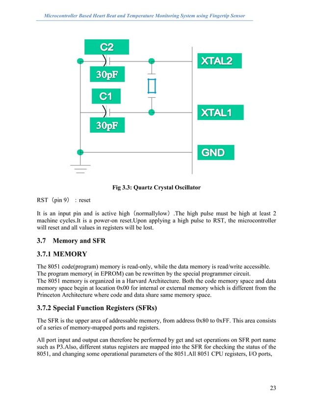 Microcontroller Based Heart Beat and Temperature Monitoring System ...