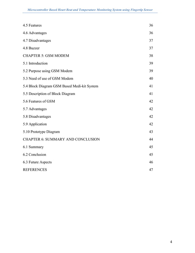 Microcontroller Based Heart Beat and Temperature Monitoring System ...