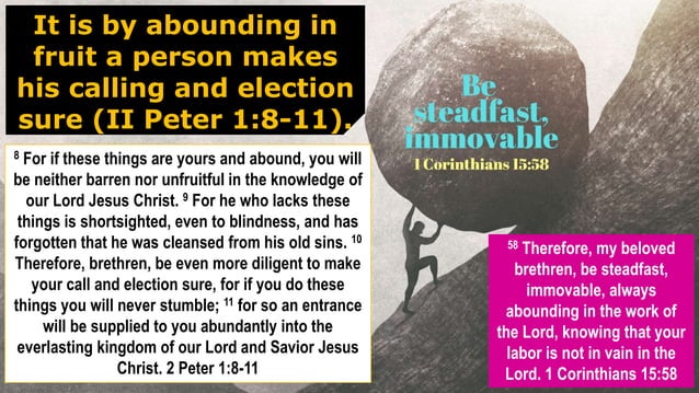 Resurrection 1 Cor 15 58, study of our victory in Christ | PPTX