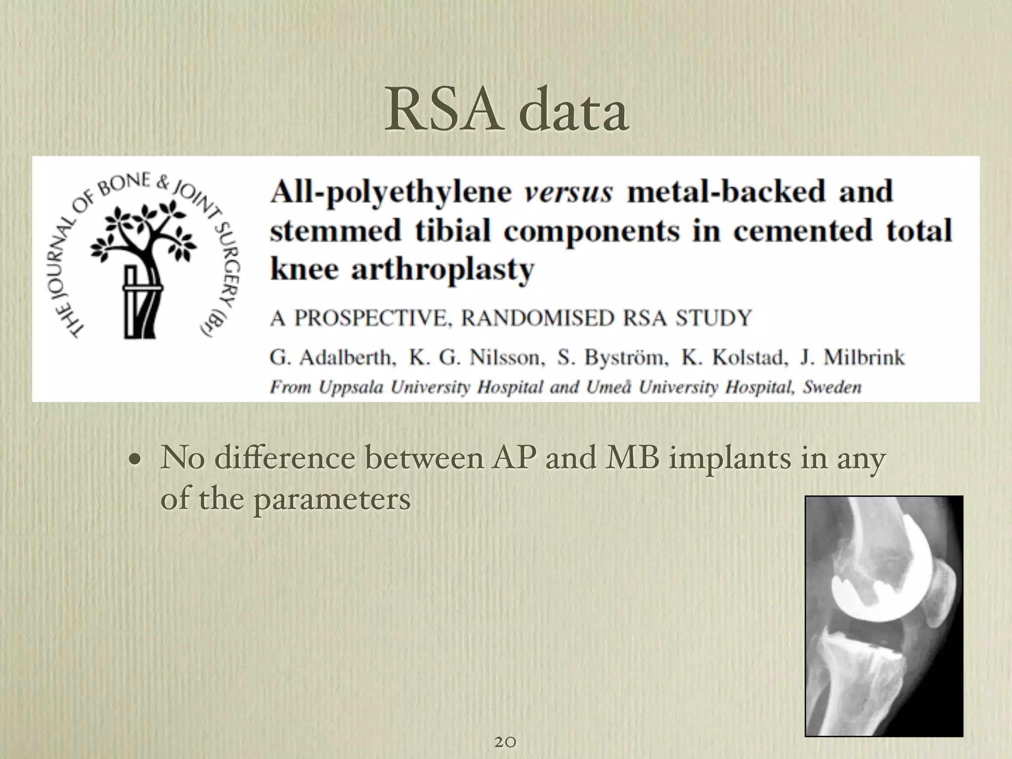 Resurrection of all poly tibia | PDF