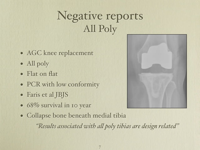 Resurrection of all poly tibia | PPT