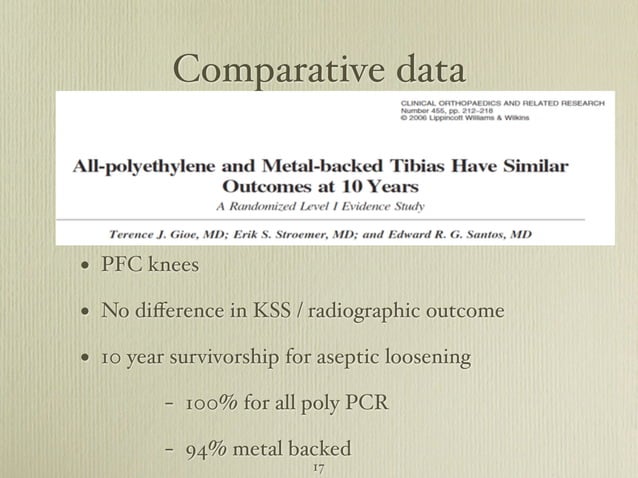 Resurrection of all poly tibia | PPT
