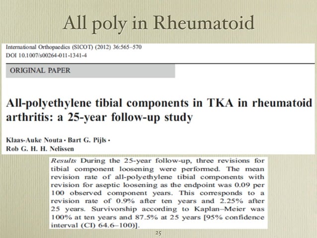 Resurrection of all poly tibia | PPT