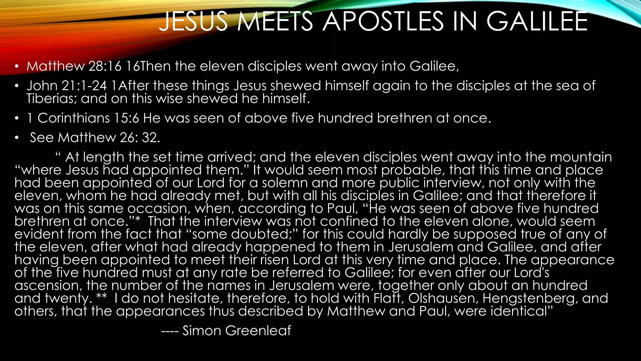 Resurrection of Jesus | PPTX