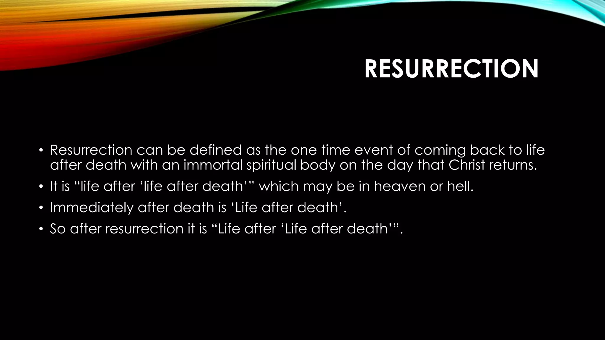 Resurrection of Jesus | PPTX