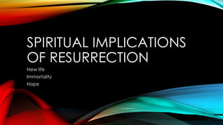 Resurrection of Jesus | PPTX