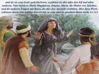 Resurrection of jesus christ (german)