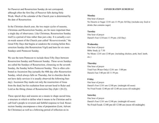 Resurrection to Pentecost Consecration 2012 | PDF