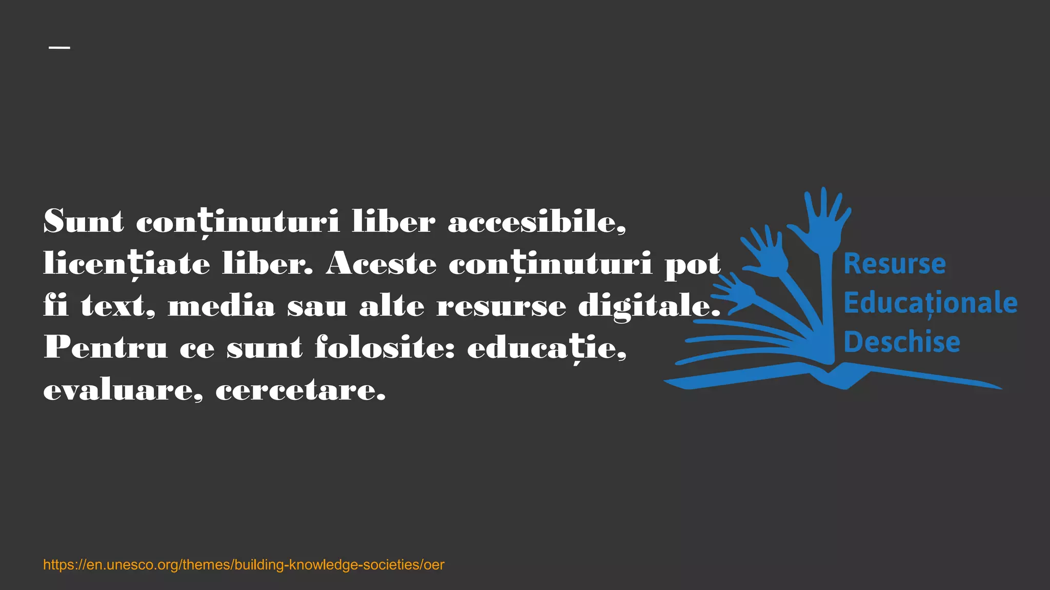 Resurse, taxonomii si organizare | ODP