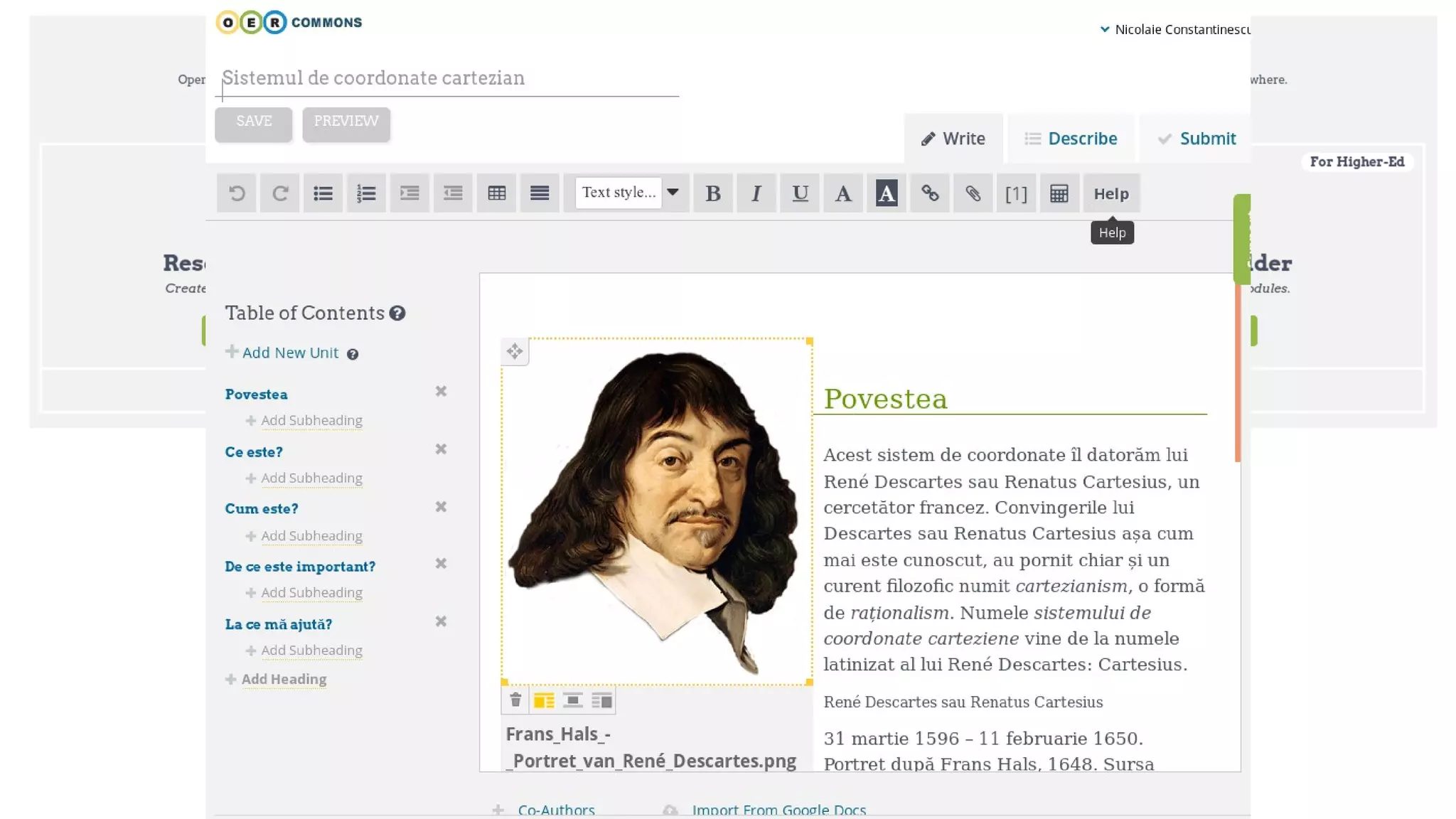 Resurse, taxonomii si organizare | ODP