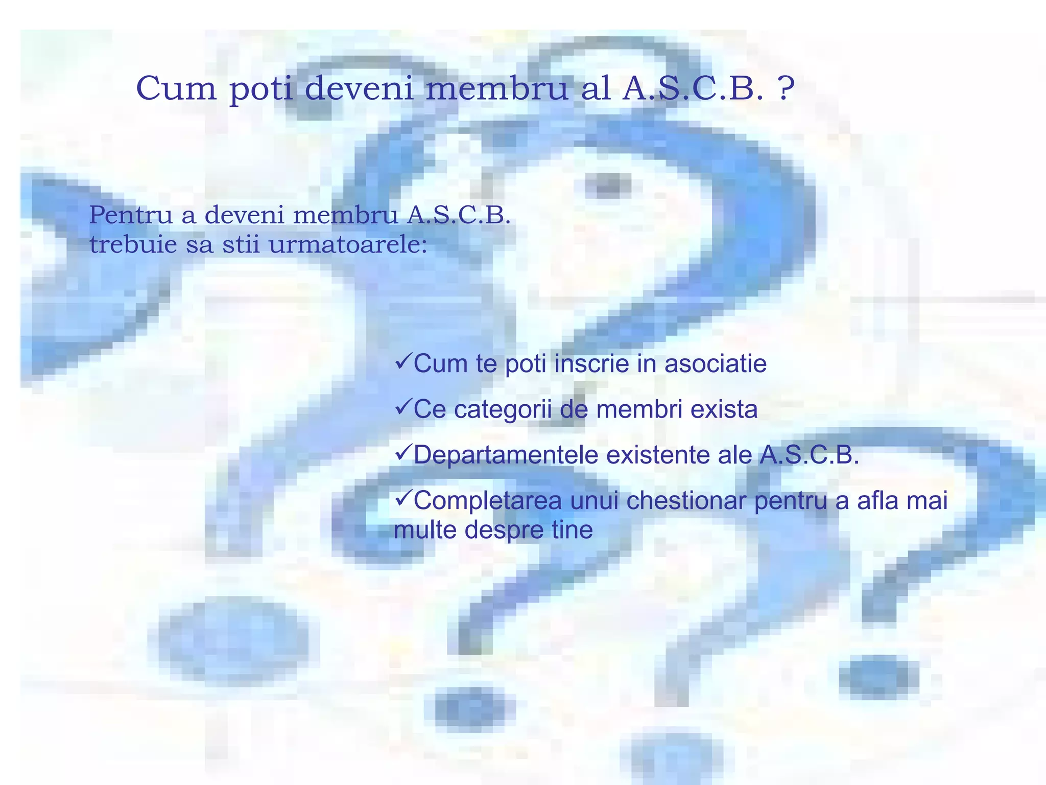despre ASCB | PPT