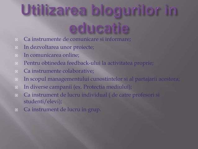 Resurse web educationale | PPT