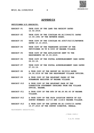 Resurvey area prevails over document area | PDF