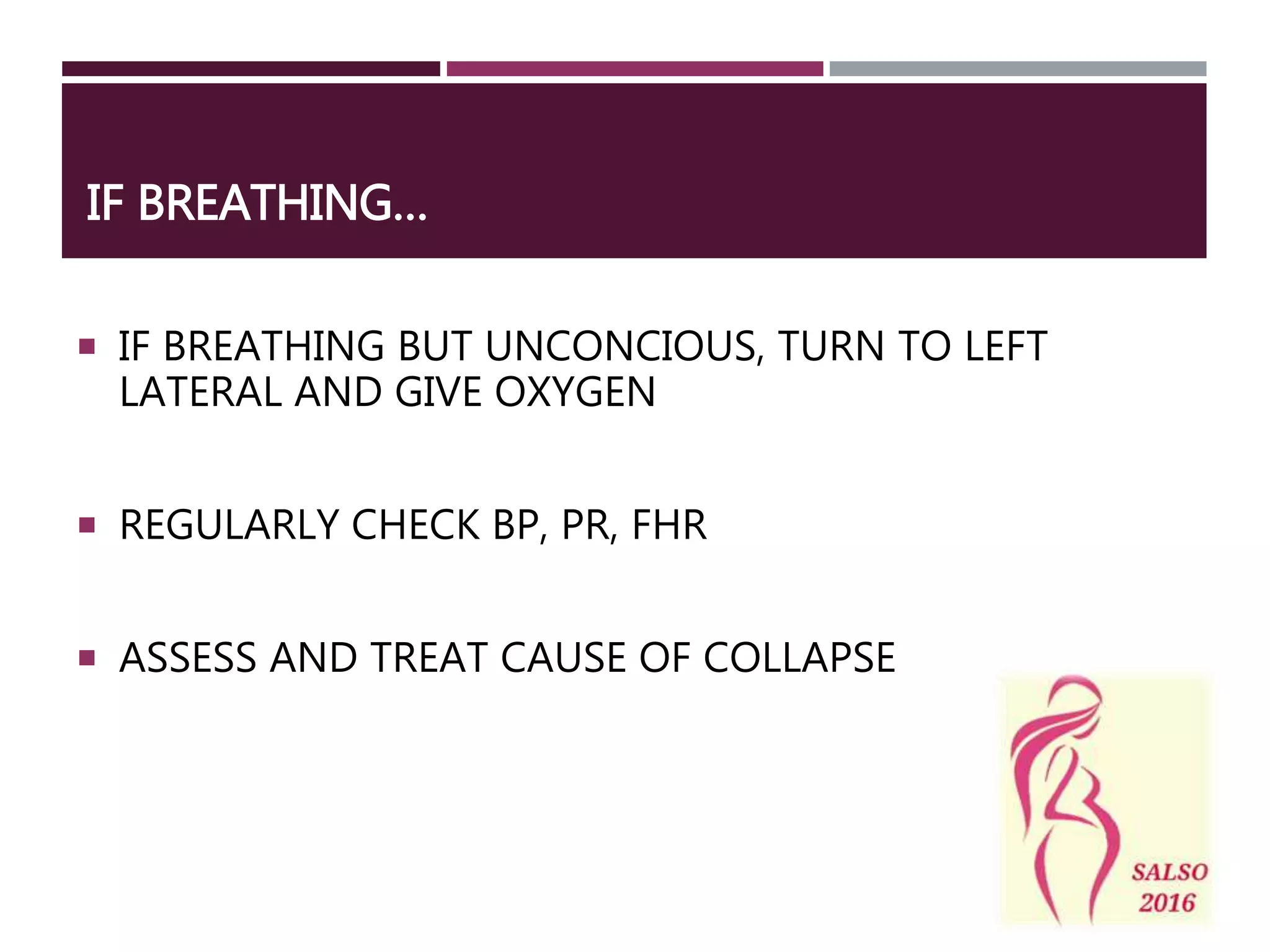 Maternal resuscitation | PPTX