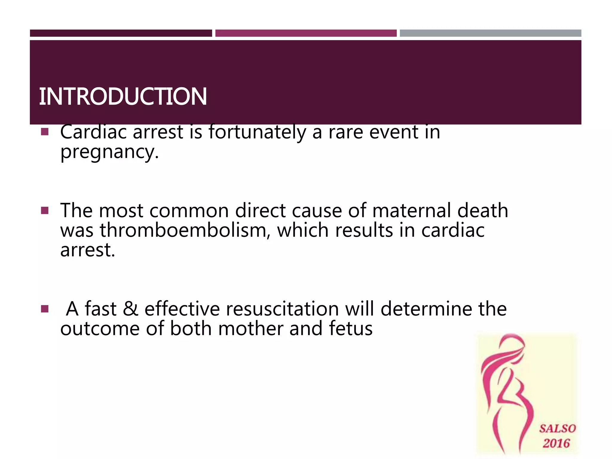 Maternal resuscitation | PPTX