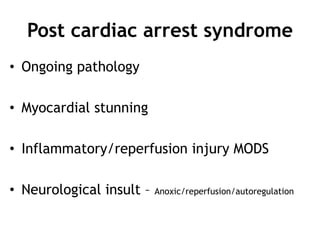 Resuscitation, ALS/APLS/ATLS are just the beginning.... | PPT