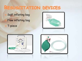 Different breathing techniques for resuscitation for neonates | PPT ...