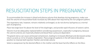 RESUSCITATION IN PREGNANCY , OBG , POST GRADUATE.pptx