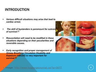 Resuscitation techniques in anaphylaxis | PPTX