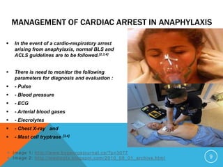 Resuscitation techniques in anaphylaxis | PPTX