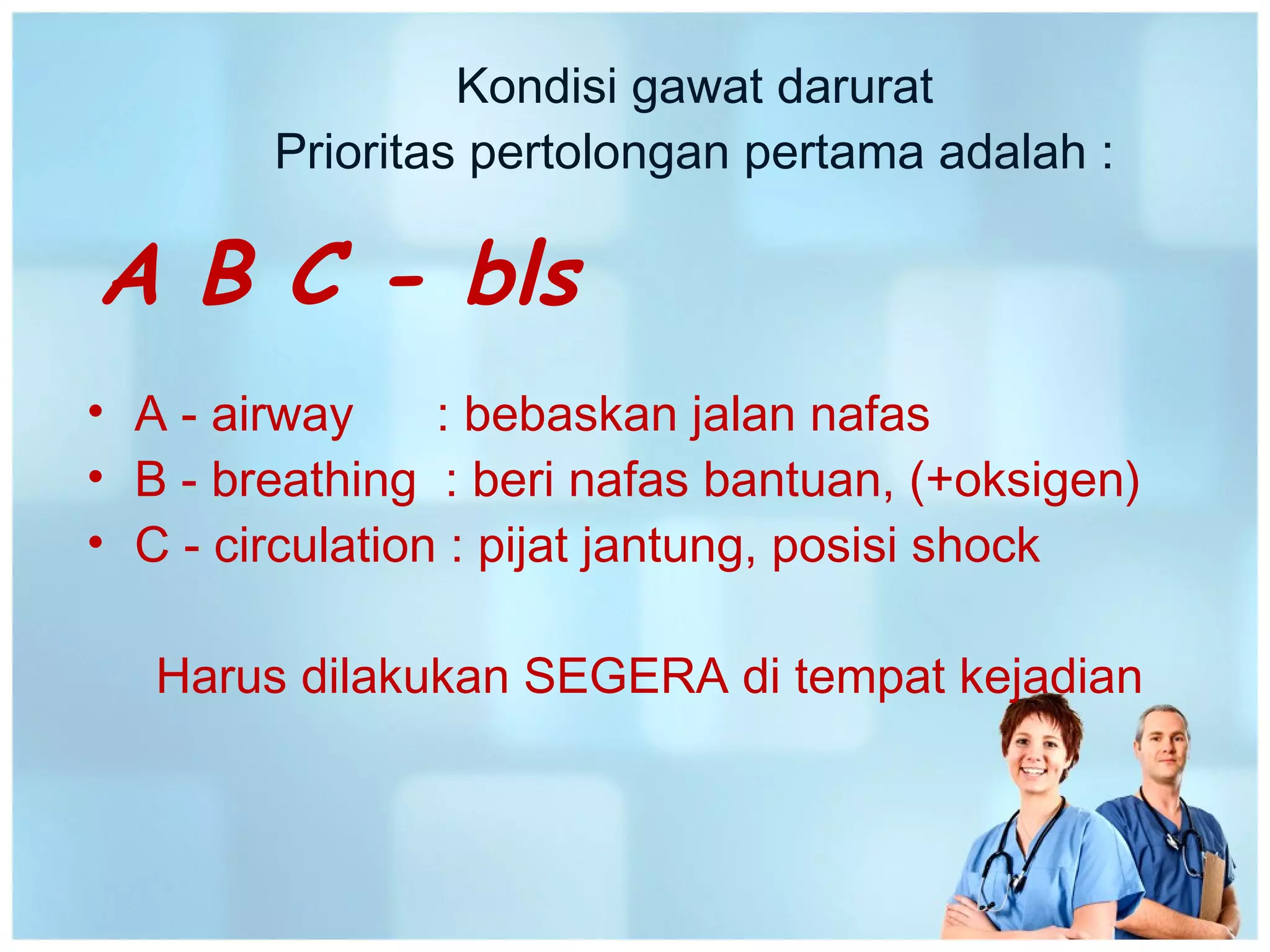 Resusitasi jantung, paru dan otak | PPT