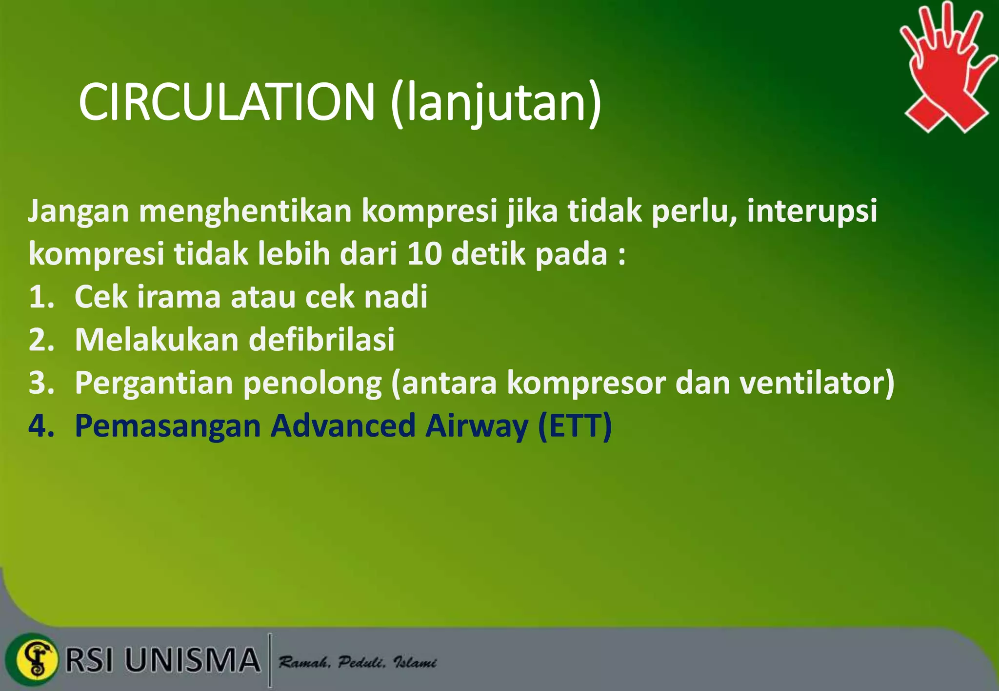 RESUSITASI JANTUNG PARU TIM PPGD RSI UNISMA (Januari 2020).pptx