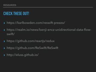 ReSwift CocoaHeads Tricity | PDF