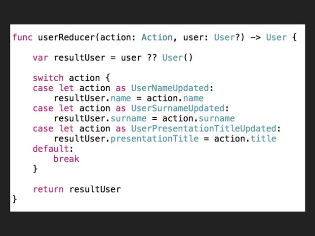 ReSwift CocoaHeads Tricity | PPT