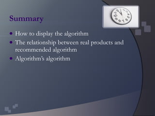 孙超 - Recommendation Algorithm as a product | PPT | Computer Software ...