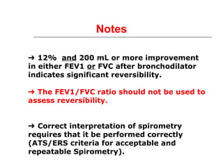 Spirometry Interpretation | PPT
