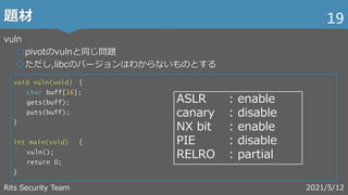 ret2dl resolve | PPT