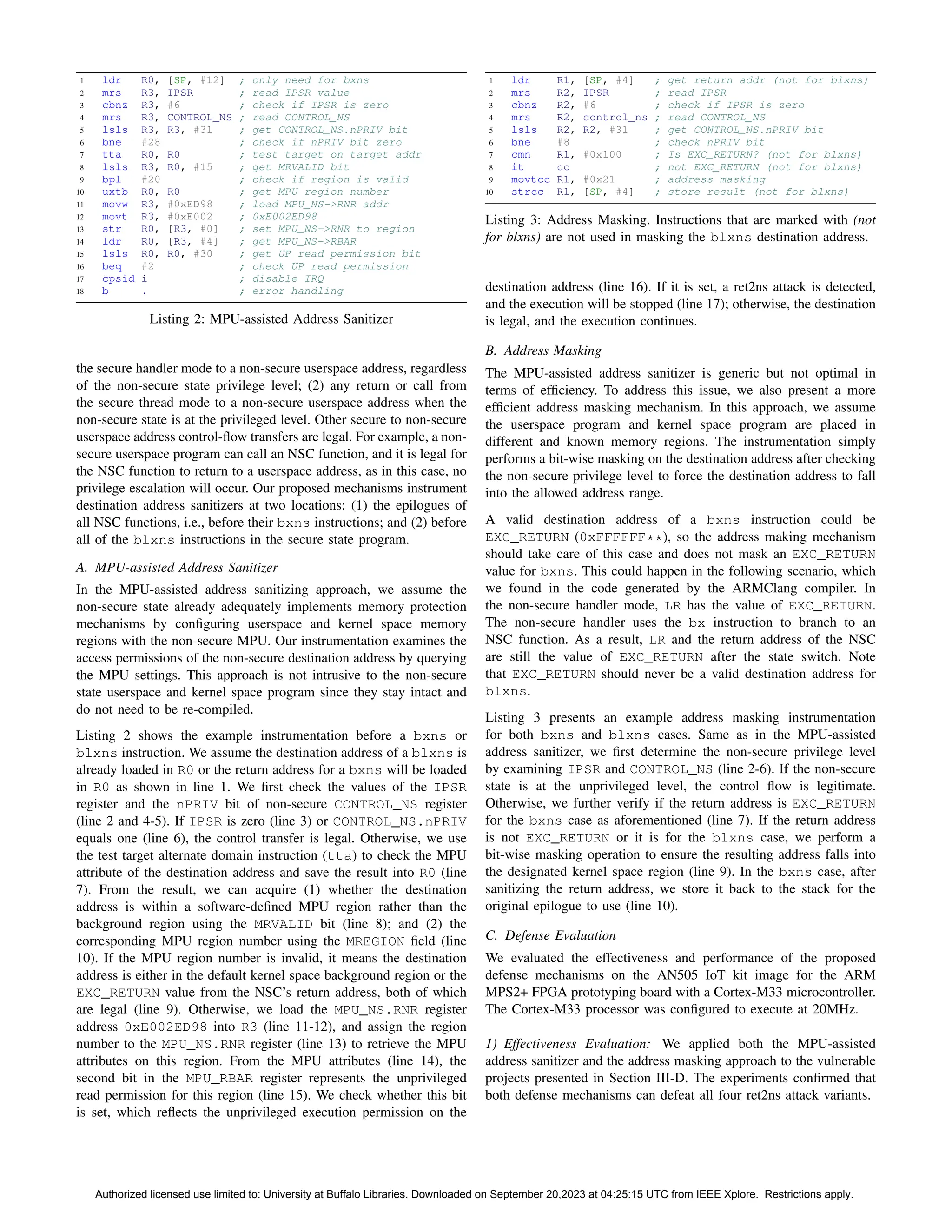 Return-to-Non-Secure Vulnerabilities on ARM Cortex-M TrustZone: Attack ...
