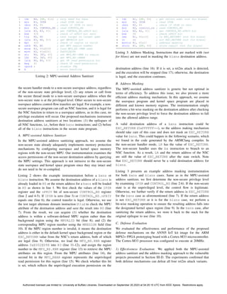 Return-to-Non-Secure Vulnerabilities on ARM Cortex-M TrustZone: Attack and Defense | PDF