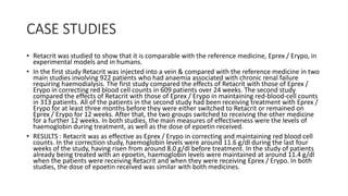 Retacrit (epoetin zeta) | PPTX