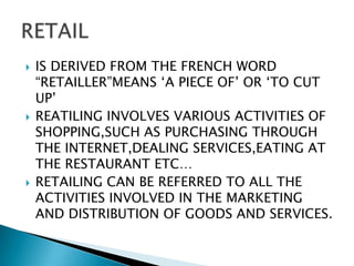 Retail | PPT