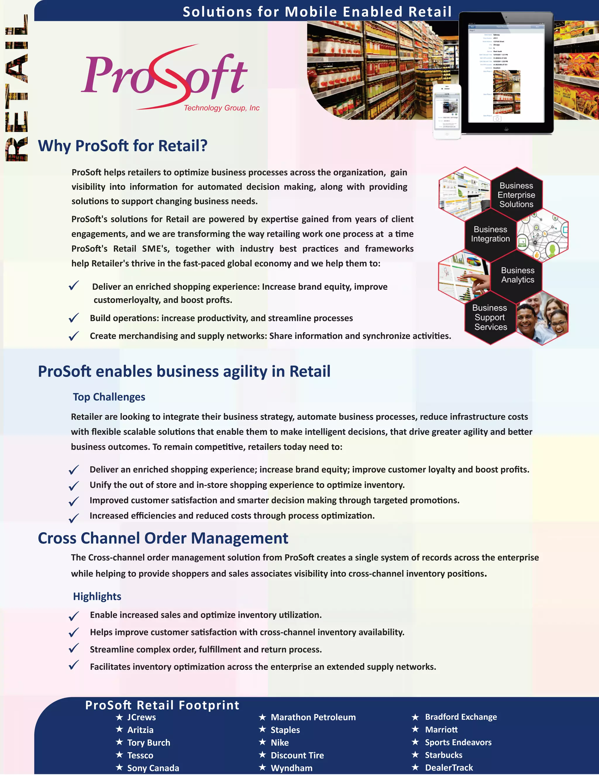 ProSoft Retail Offerings | PDF | Retail Industry | Industries