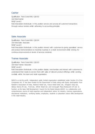 Retail | DOCX