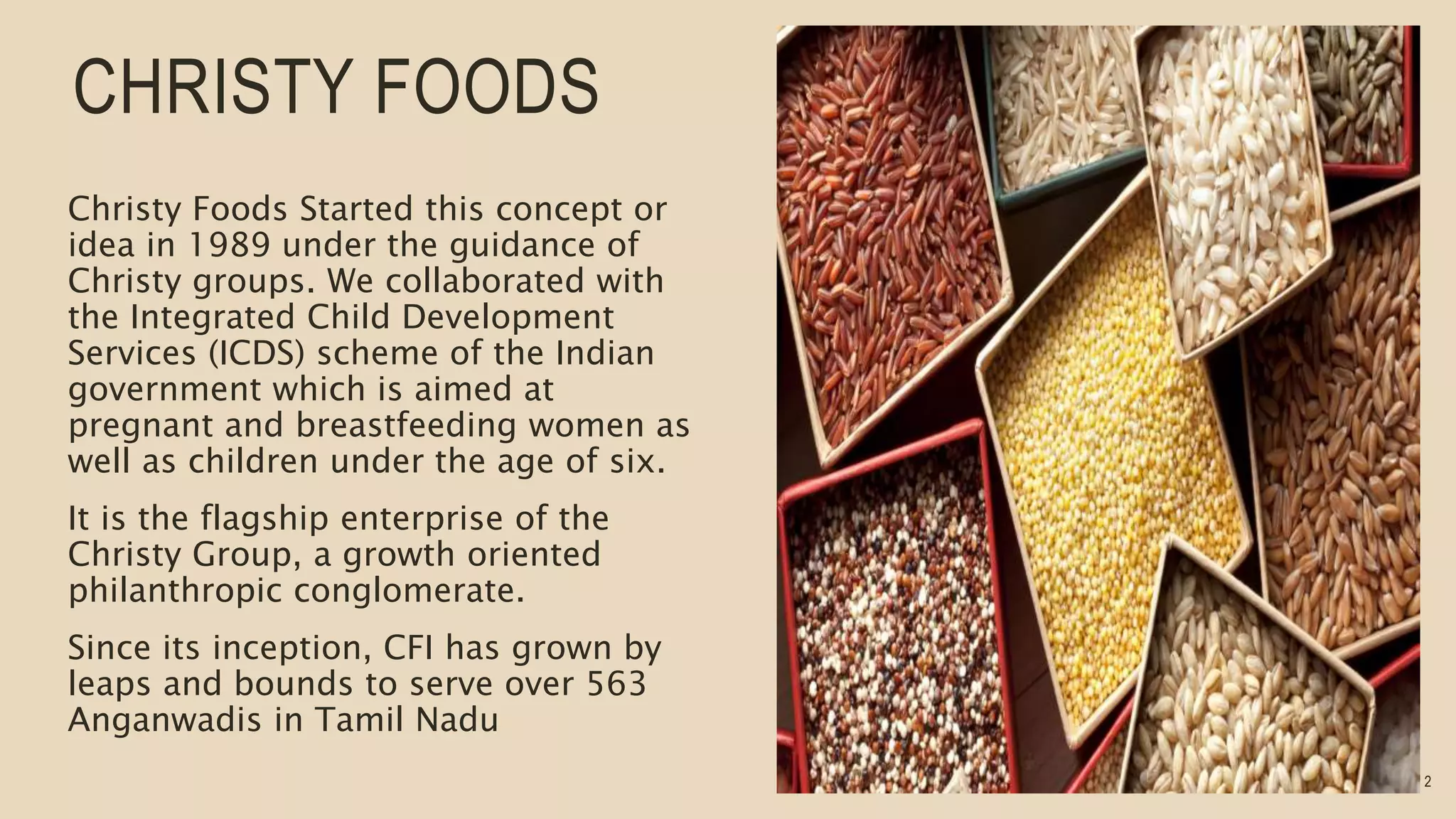 Christy Foods | PPTX