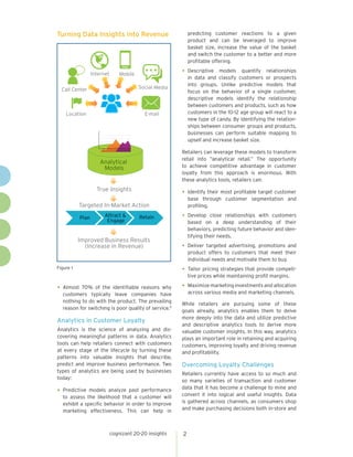 Retail Analytics: Game Changer for Customer Loyalty | PDF