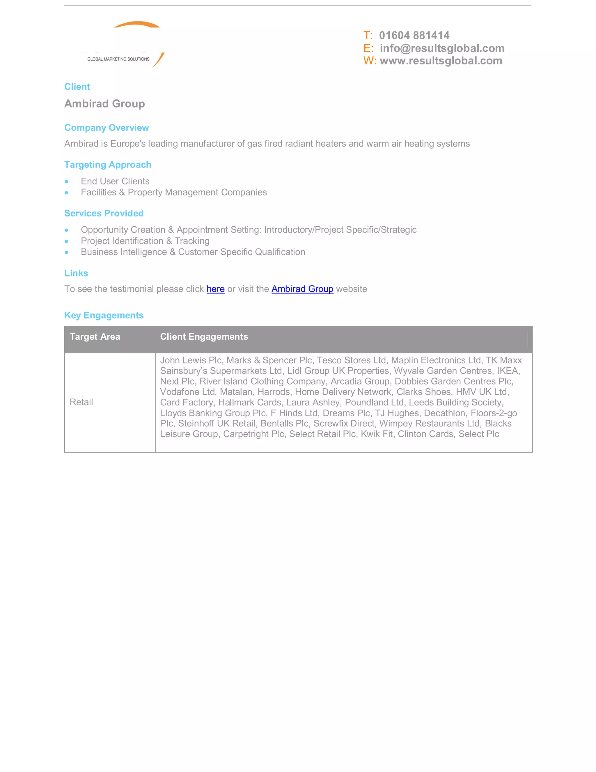 Retail case study | PDF