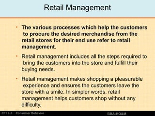 Retail-management, practices and principles | PPTX